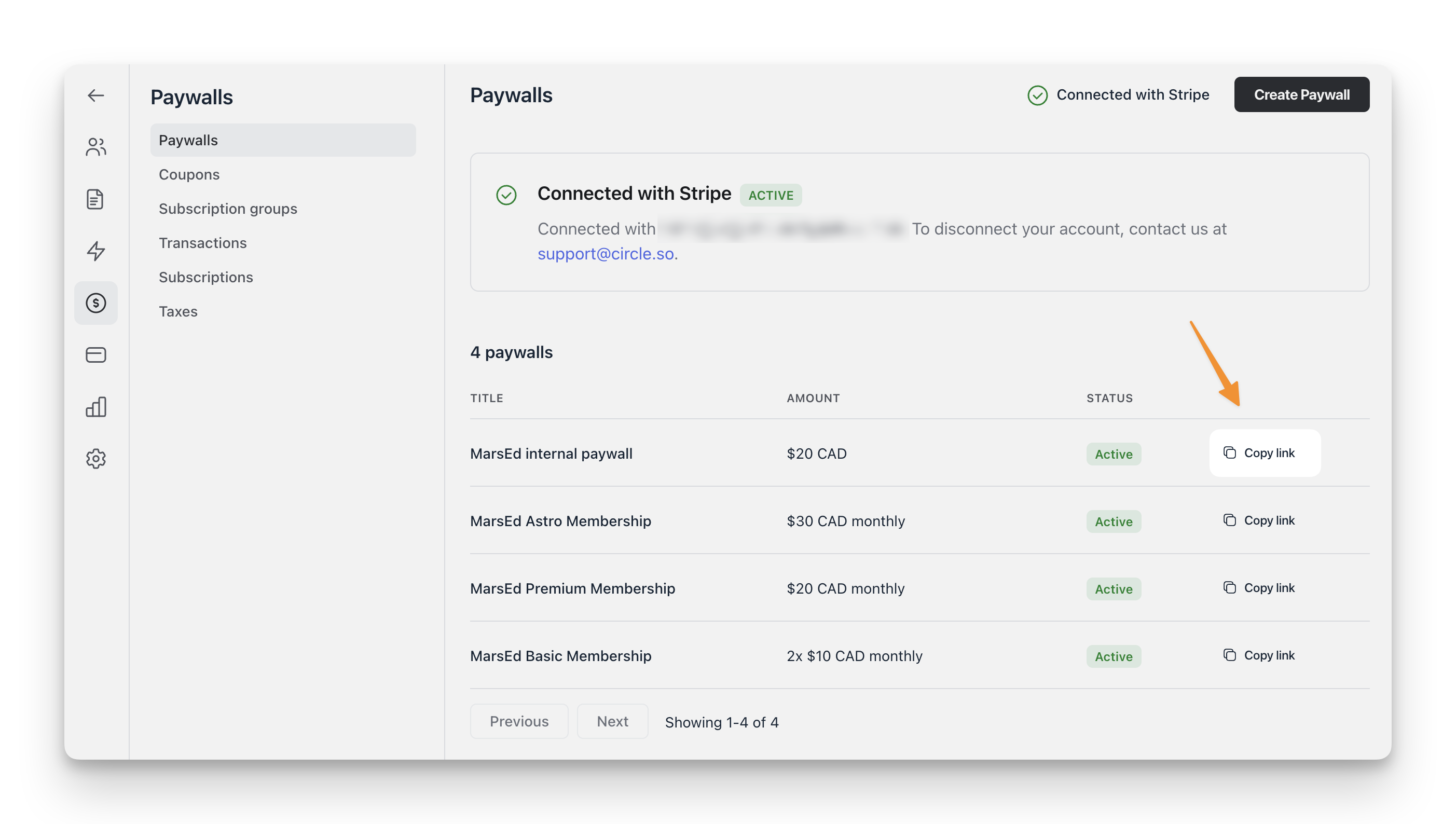 Migrating member payments to Circle paywalls | Circle Knowledge Base