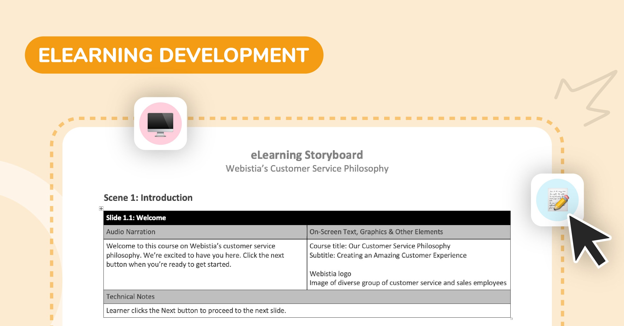 How to Write an eLearning Storyboard | Examples + Templates | The ...