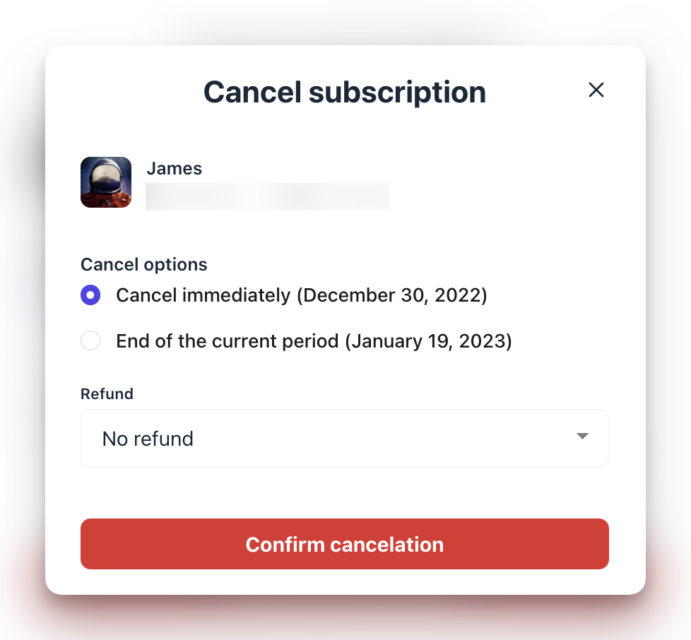 Cancel member subscriptions | Circle Knowledge Base