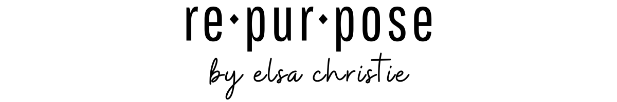 Re:Purpose by Elsa Christie