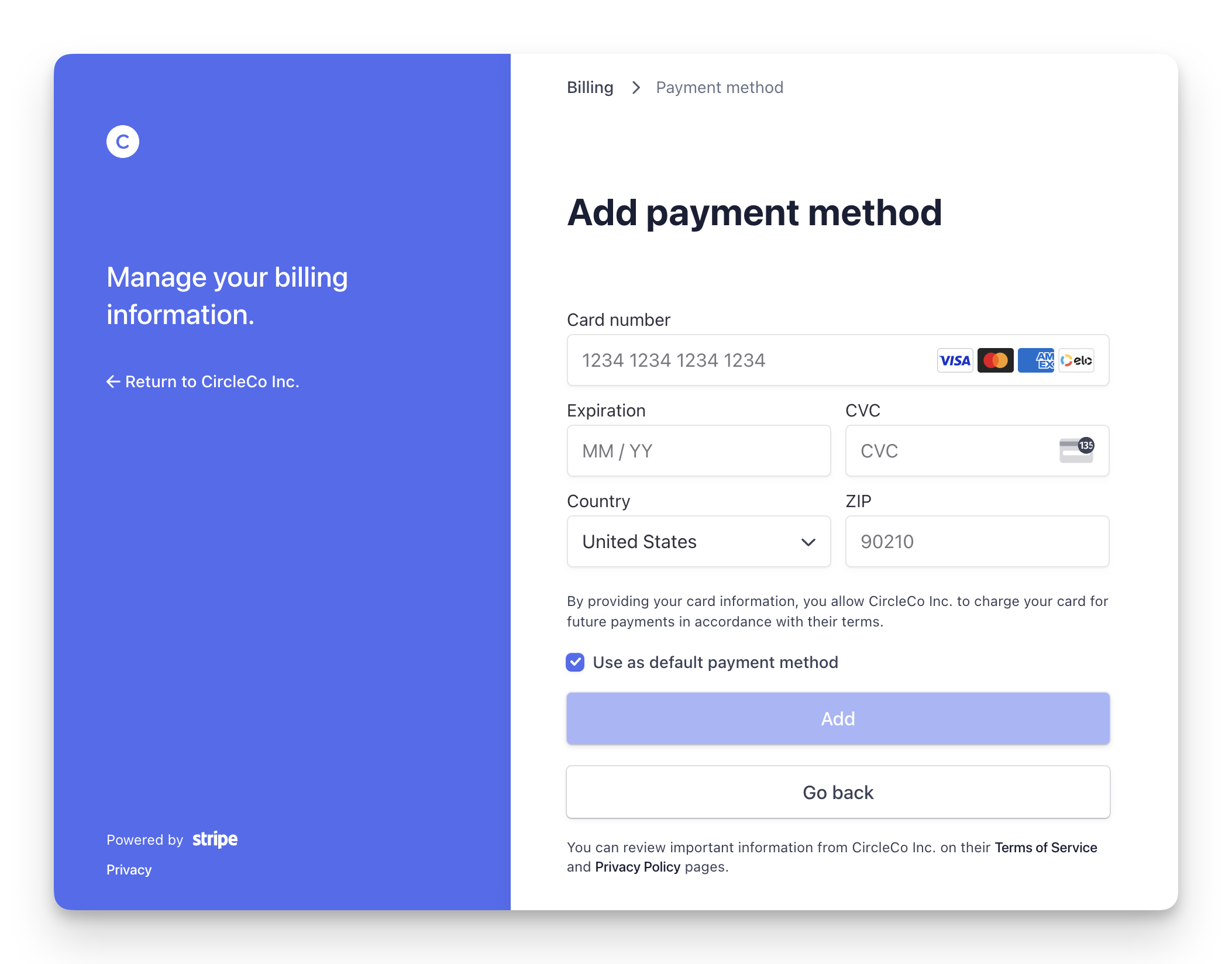 Update billing and payment information for your community plan | Circle Knowledge Base