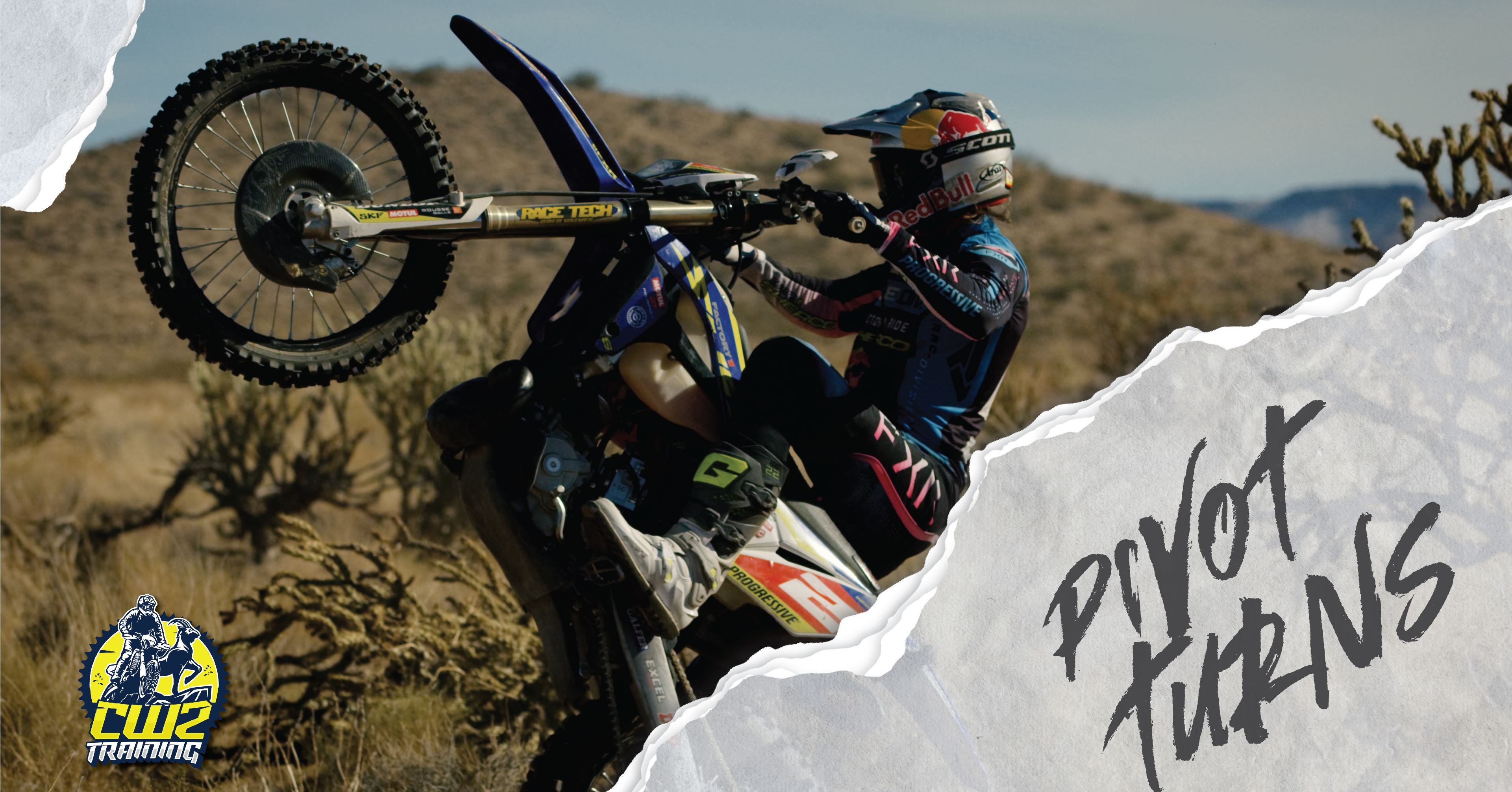 How to do a Pivot Turn on a Dirtbike with Hard Enduro Champion Cody ...