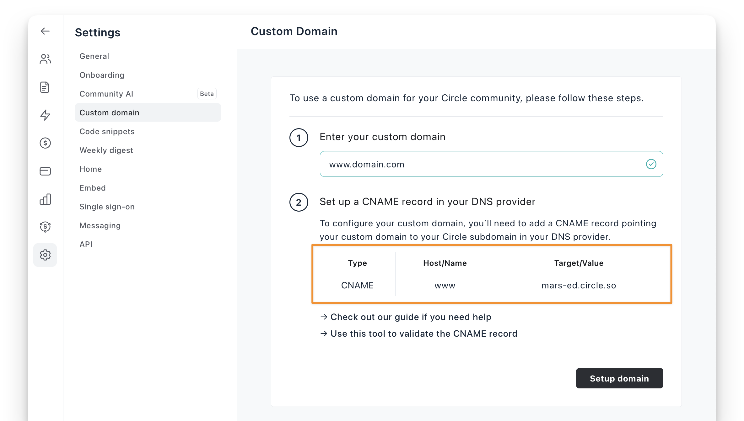 Set up a custom root domain hosted by Cloudflare | Circle Knowledge Base