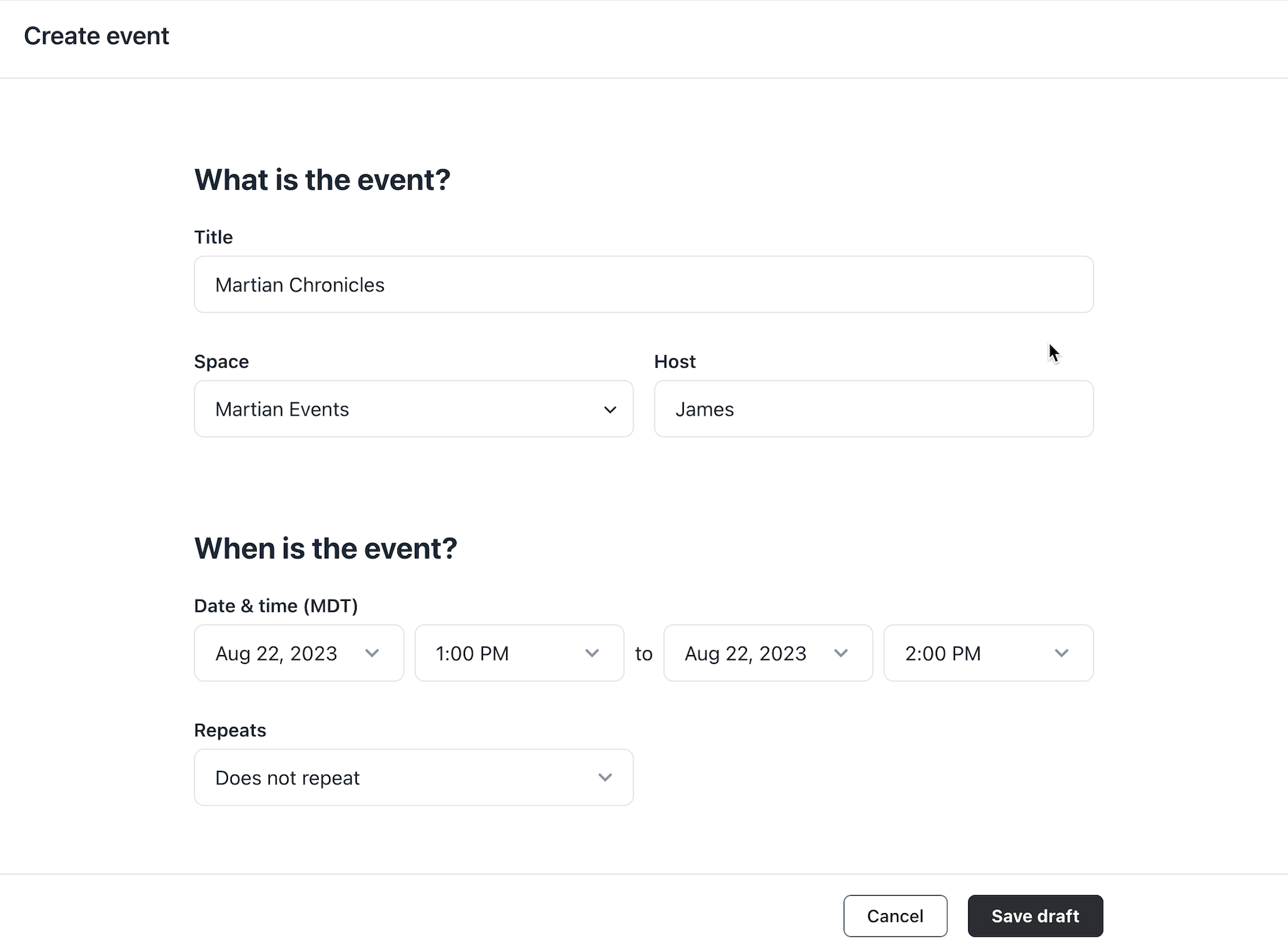 Assign a community member as an event host | Circle Knowledge Base