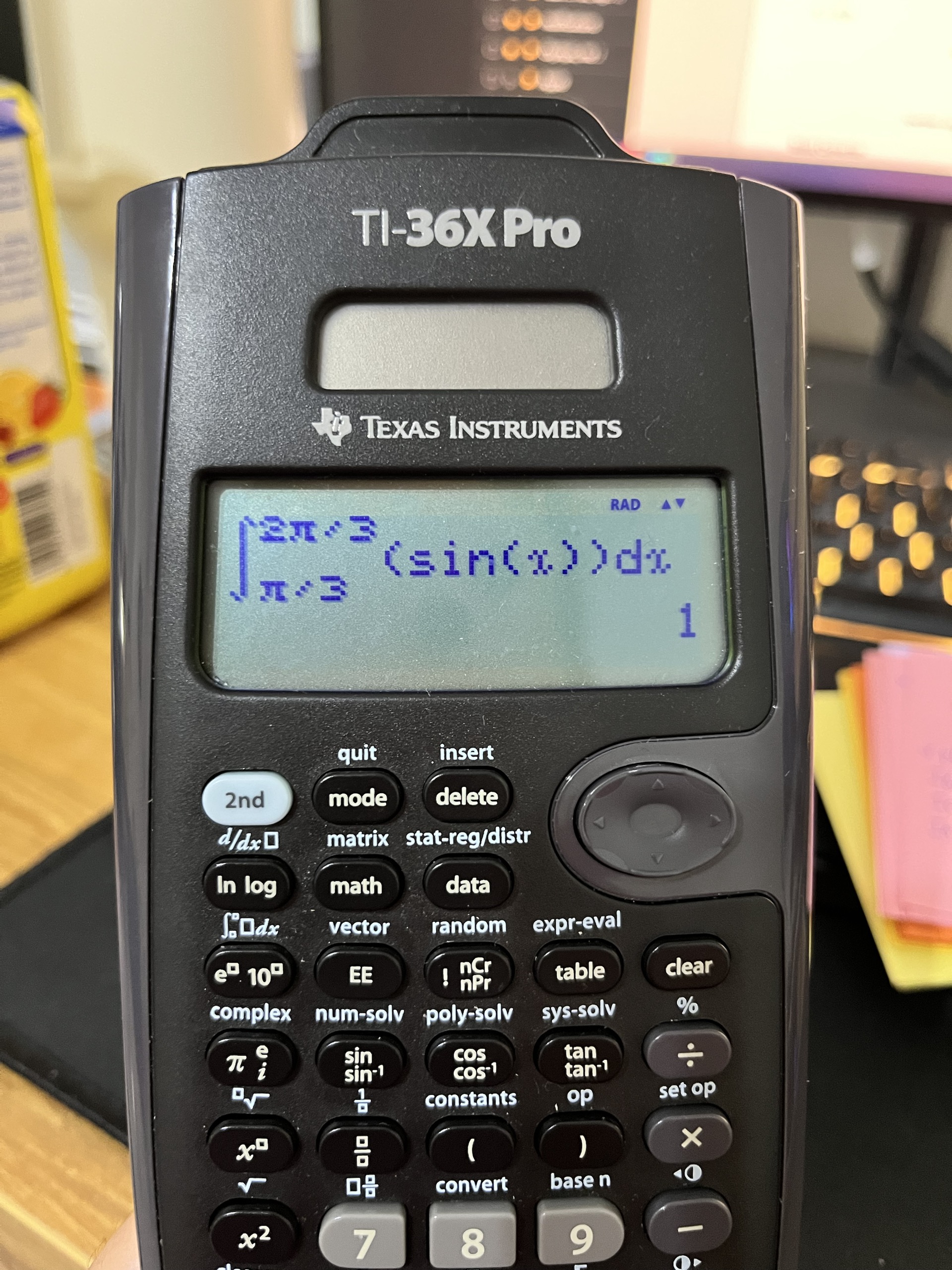 TI-36X Pro - Integrating Radians vs Degrees | Electrical PE Review